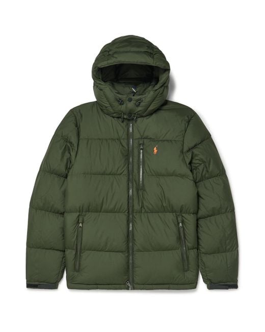 Polo Ralph Lauren Gorham Logo-Embroidered Quilted Recycled-Ripstop ...