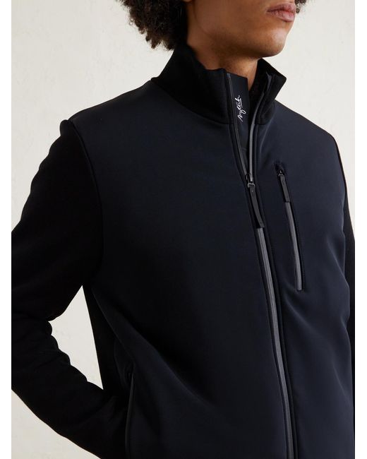 Aztech Mountain Evan Shell And Wool Down Jacket in Black for Men | Lyst UK