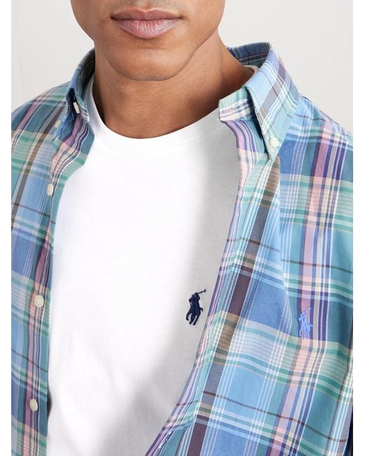 Polo Ralph Lauren Set Of Two Slim-Fit Logo-Embroidered Cotton-Jersey T-Shirts in White for Men ...