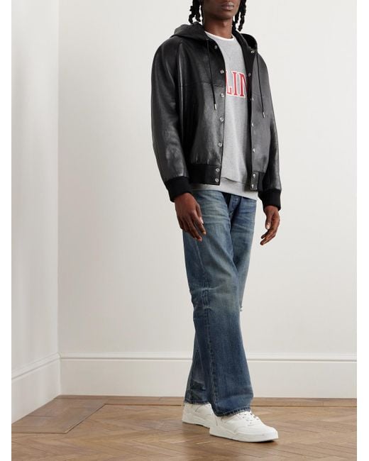 Celine Wesley Distressed Straight-Leg Jeans in Blue for Men | Lyst UK
