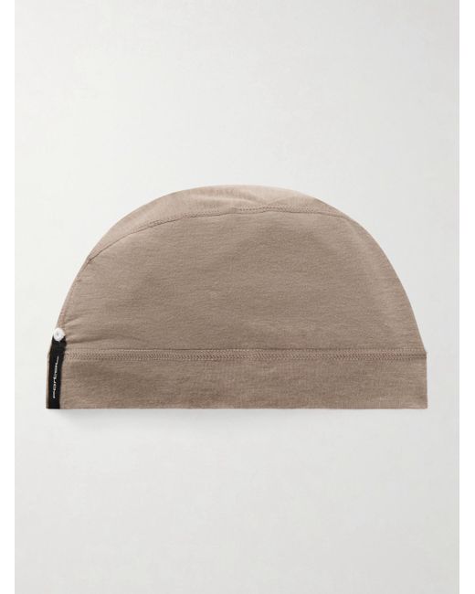 Portal Drift Merino Wool-Blend Beanie in Natural for Men | Lyst UK