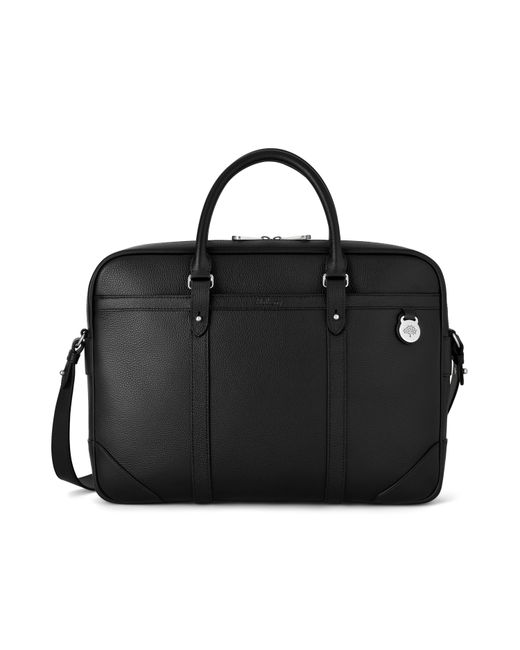 Mulberry Heritage Briefcase in Black for Men | Lyst