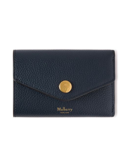 Mulberry Folded Multi-Card Wallet Night Sky in Blue | Lyst UK