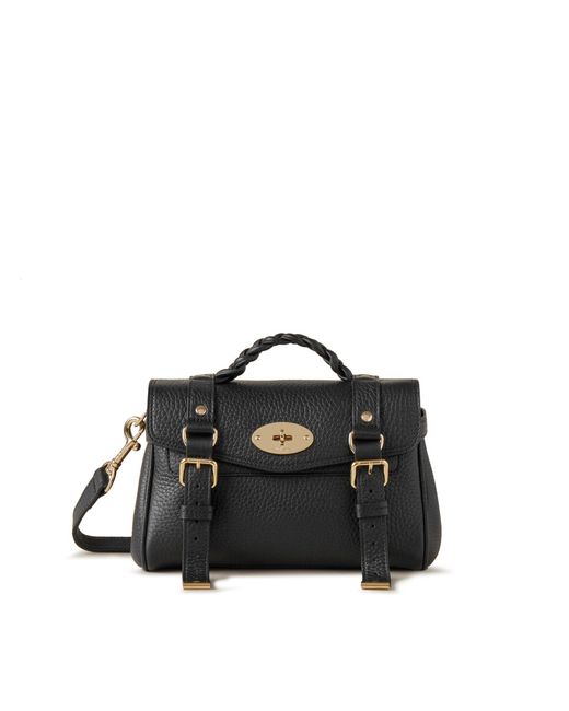 Mulberry Mini Alexa in Black | Lyst UK
