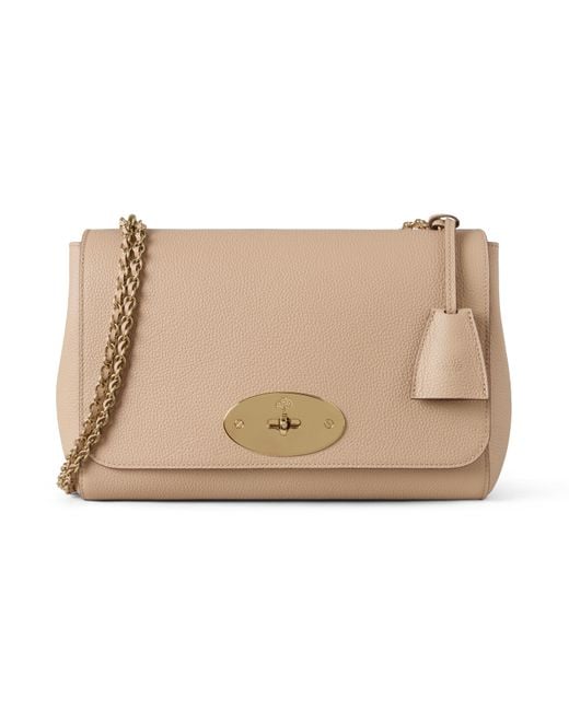 Mulberry Medium Lily Crumpet in Natural | Lyst