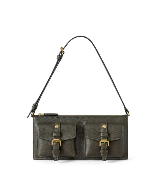 Mulberry Mini Roxanne Shoulder Bag Juniper in Black | Lyst UK