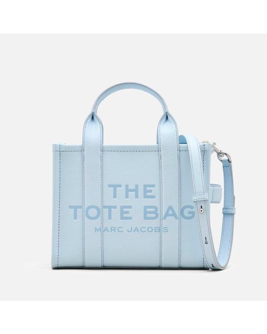 Marc Jacobs The Small Leather Tote Bag in Blue | Lyst