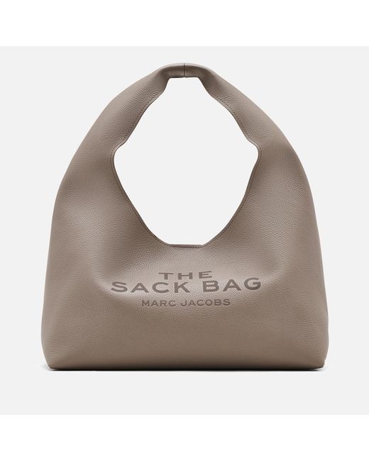 Marc Jacobs The Sack Leather Bag in Gray | Lyst