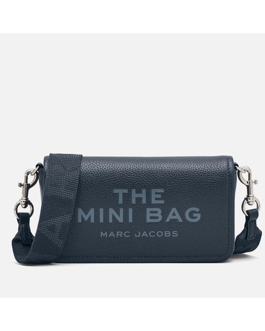 Marc Jacobs The Leather Mini Bag in Blue | Lyst