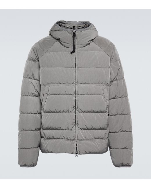 C.P. Company Synthetic Chrome-r Medium Down Jacket in Metal Grey (Gray ... C.P. Company Synthetic Chrome-r Medium Down Jacket in Metal Grey (Gray ...