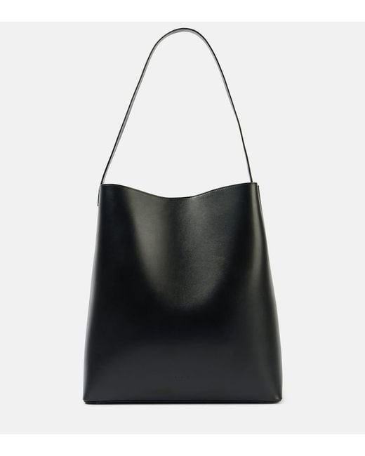 Aesther Ekme Sac Large Leather Tote Bag in Black | Lyst