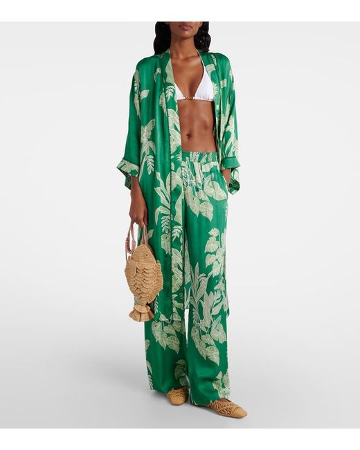 ALÉMAIS Horizon Crochet Raffia Crossbody Bag in Natural | Lyst