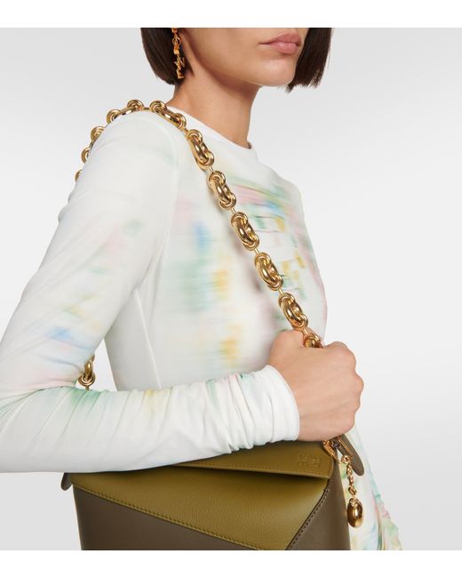 Loewe Donut Chain Bag Strap in Metallic | Lyst