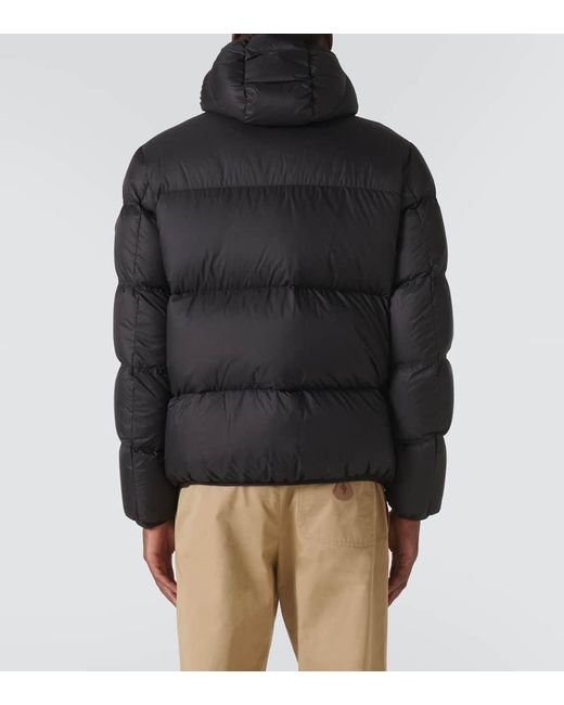 Moncler Masac Quilted Down Jacket in Black for Men | Lyst