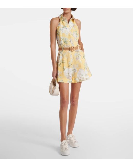 Zimmermann Pixie Lace Sneakers in White | Lyst