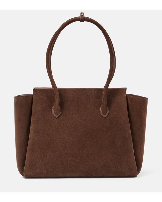 Aesther Ekme Ekme 24 Medium Suede Tote Bag in Brown | Lyst UK