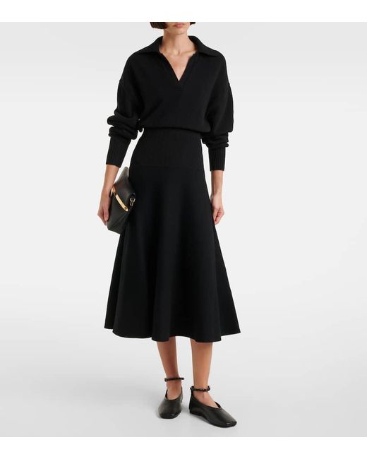 A.Emery Steele Leather Ballet Flats in Black | Lyst