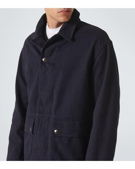 The Row Frank Denim Jacket in Blue for Men | Lyst