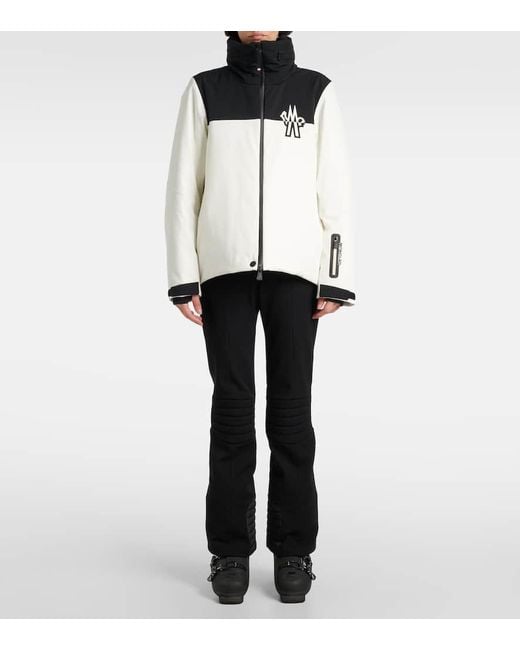 Moncler Bouvreuil Ski Jacket in Black | Lyst