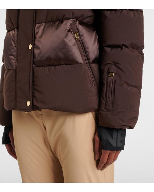 Bogner Naja Down Jacket in Brown | Lyst UK