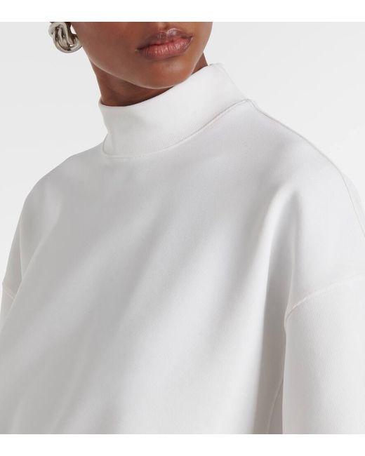 Wardrobe NYC Semi Matte Top in White | Lyst