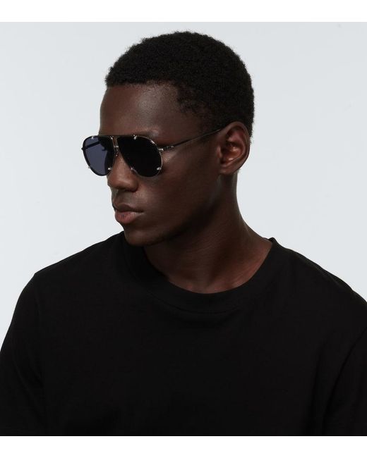 Dior Diorblacksuit A2u Aviator Sunglasses in Blue for Men | Lyst UK