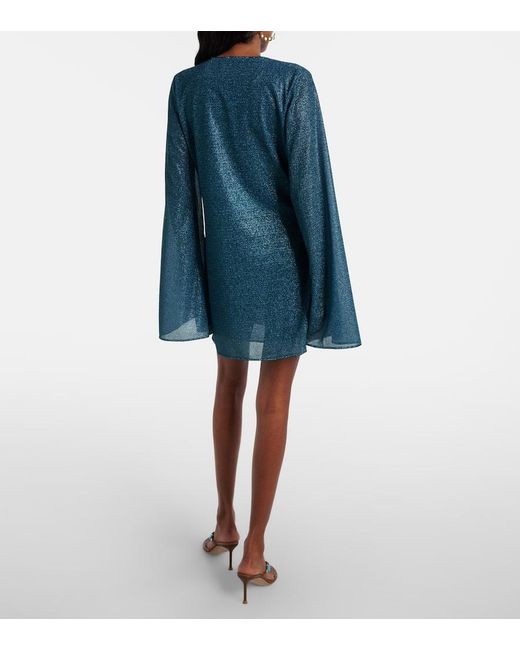 Oséree Lumiere O Minidress in Blue | Lyst UK