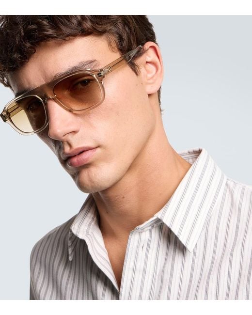 Dior Cd Icon Square Sunglasses in Natural for Men | Lyst UK