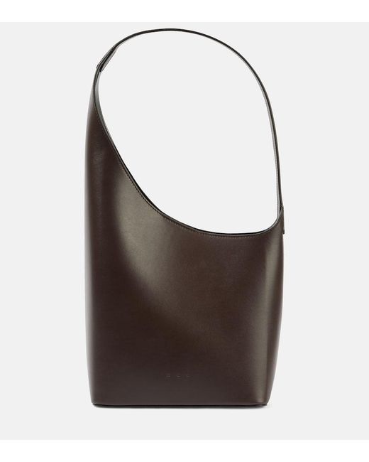 Aesther Ekme Demi Lune Leather Tote Bag in Brown | Lyst