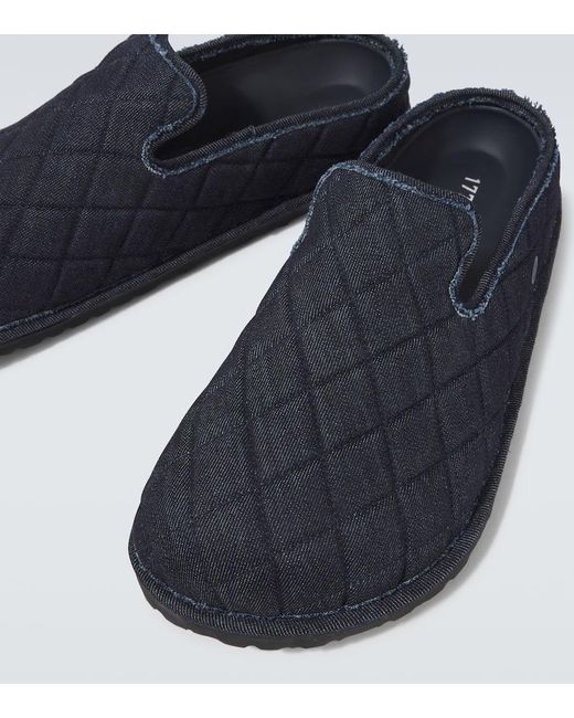 Birkenstock Eliscu Denim Clogs in Blue for Men | Lyst
