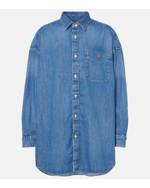 Polo Ralph Lauren Denim Shirt in Blue | Lyst