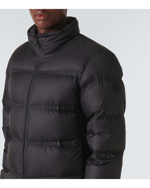 Moncler Masac Quilted Down Jacket in Black for Men | Lyst