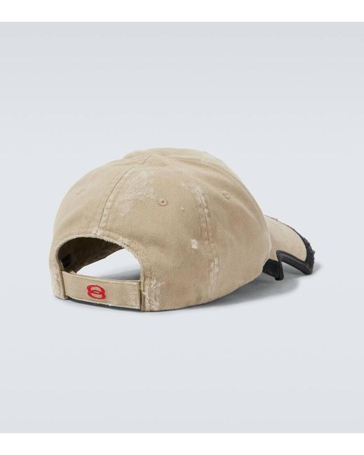 Balenciaga Unity Sports Icon Cotton Drill Baseball Cap in Natural for ...