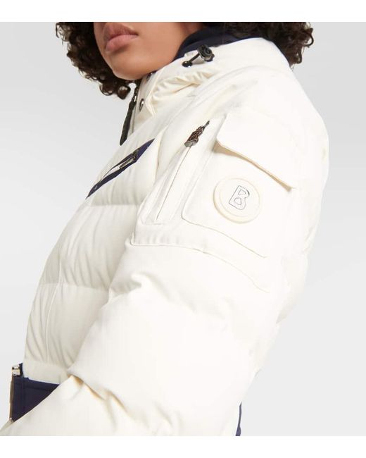 Bogner Ellya Ski Jacket in White | Lyst