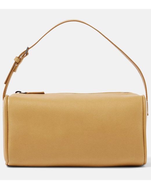 The Row '90S Leather Shoulder Bag in Natural | Lyst