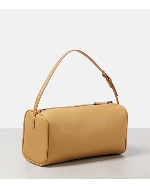 The Row '90S Leather Shoulder Bag in Natural | Lyst