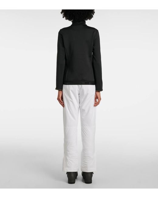 Bogner Piara Quilted Ski Jacket in Black | Lyst