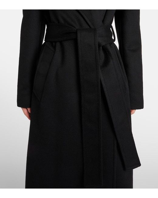 Wardrobe NYC Rhw Wool Coat in Black | Lyst