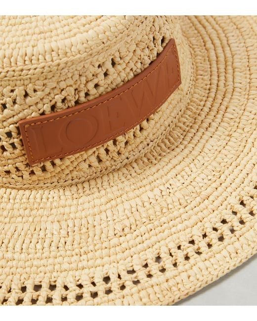 Loewe Paula's Ibiza Raffia Sun Hat in Natural | Lyst