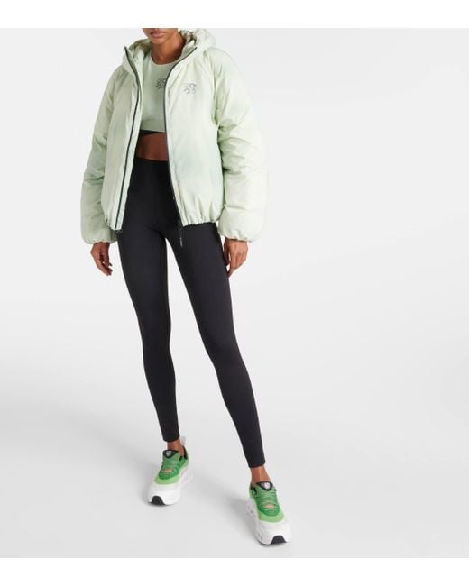 Loewe X On Tie-Dye Technical Puffer Jacket in Green | Lyst UK