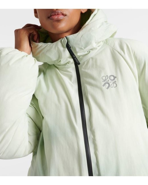 Loewe X On Tie-Dye Technical Puffer Jacket in Green | Lyst UK