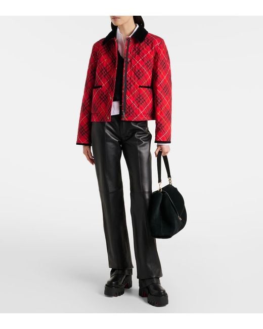 Christian Louboutin Marchacroche Leather Chelsea Boots in Black | Lyst UK