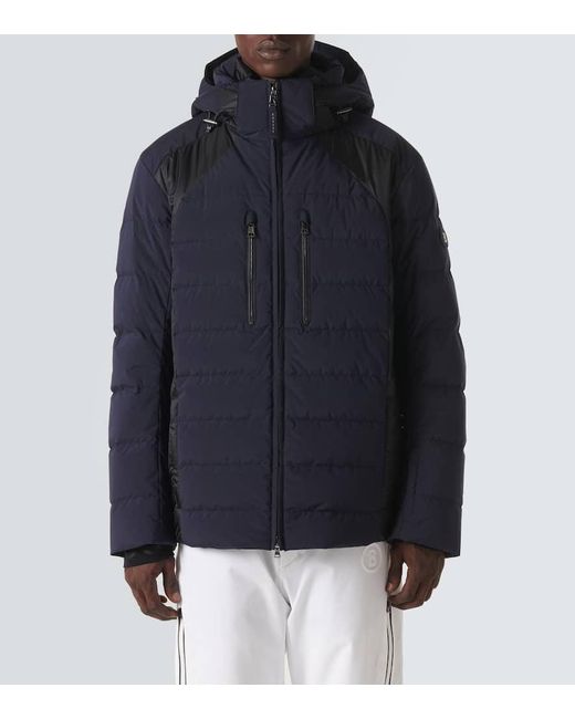 Bogner Balin Quilted Down Ski Jacket in Blue for Men | Lyst