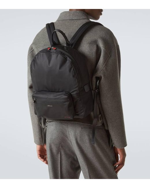 Kiton Technical Backpack in Black for Men | Lyst