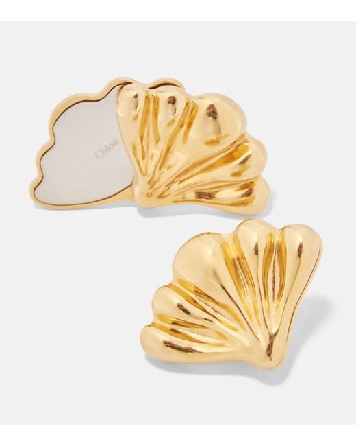 Chloé Ohrringe Shell in Mettallic | Lyst CH