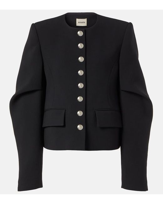 Khaite Darlman Jacket in Black | Lyst