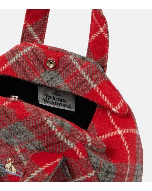 Vivienne Westwood Archive Medium Canvas Tote Bag in Red | Lyst