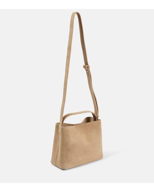 Aesther Ekme Sac Mini Suede Tote Bag in Natural | Lyst