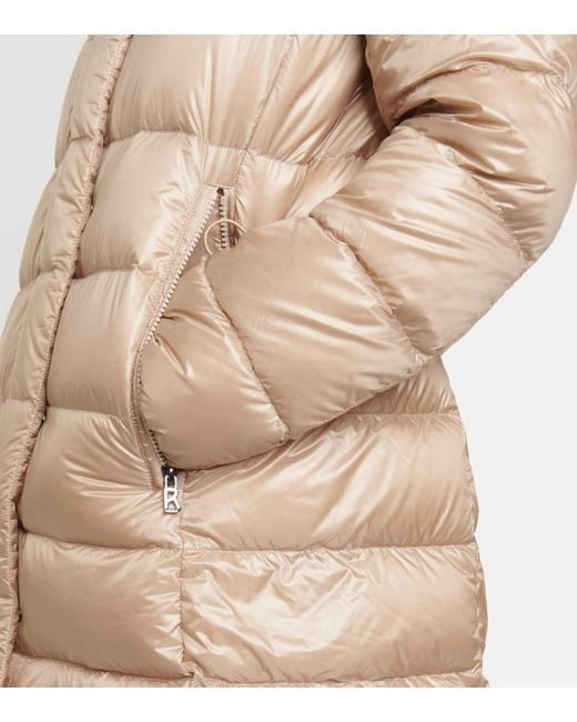 Bogner Lynn Down Coat in Natural | Lyst