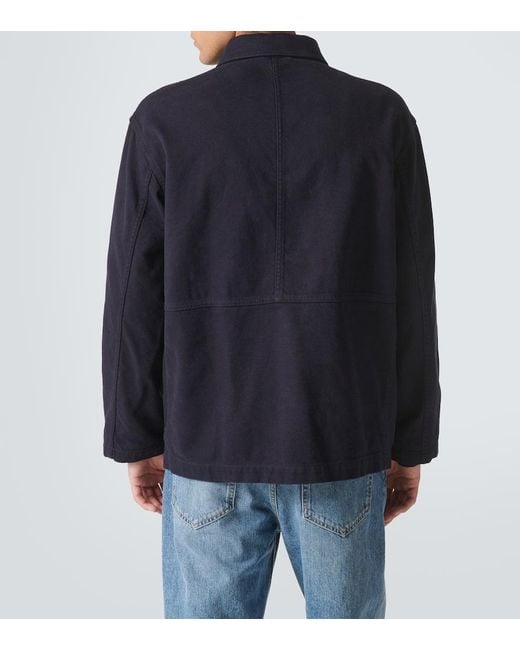 The Row Frank Denim Jacket in Blue for Men | Lyst